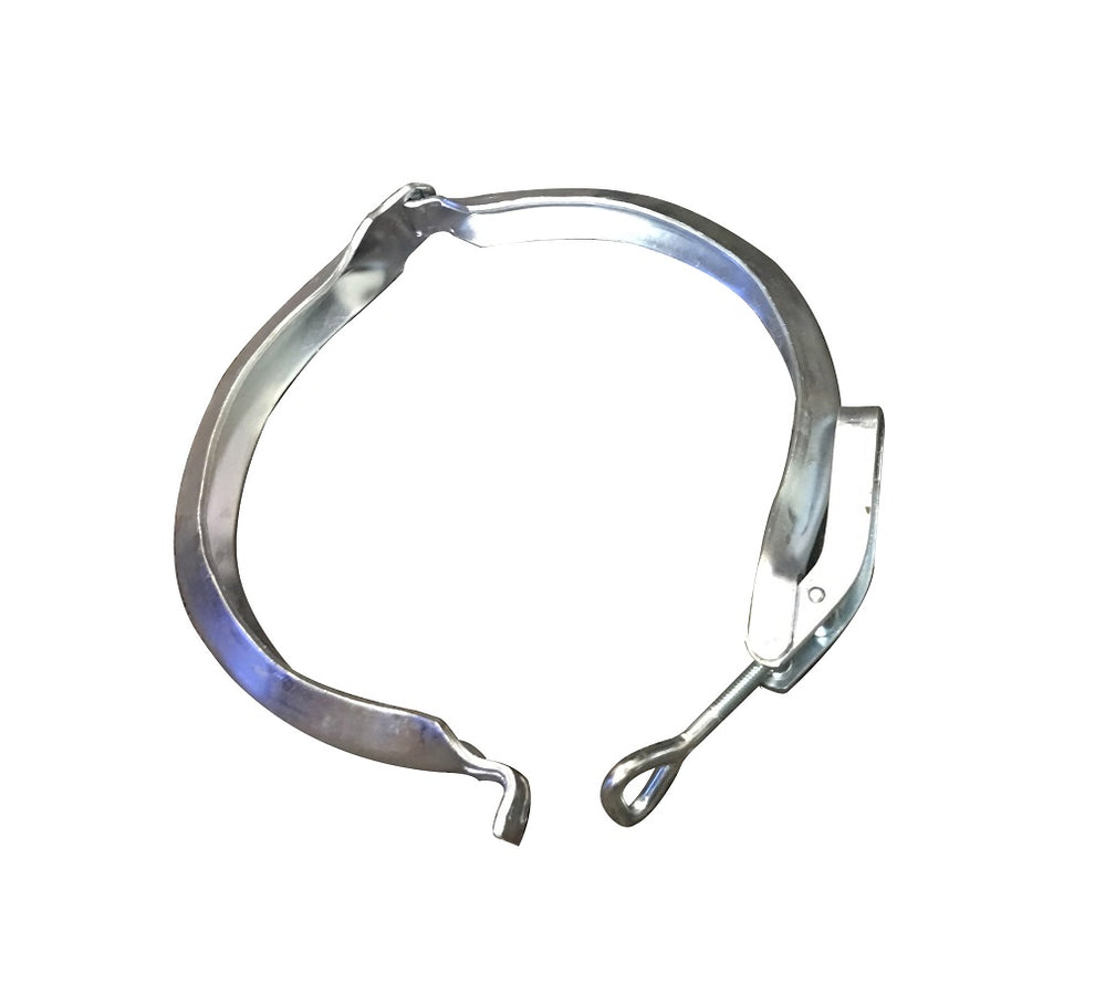 8" Quick Clamp with Trimline Handle | Sewer Tube Clamp | Vacuum/Hydro ...