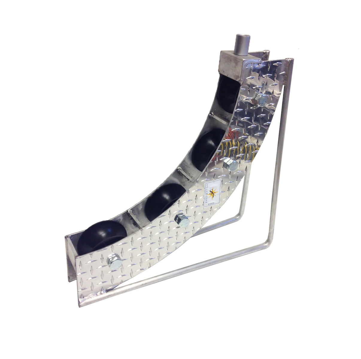 Aluminum Lower Manhole Roller Hose Guide Shoe | Sewer Jetting Hose ...