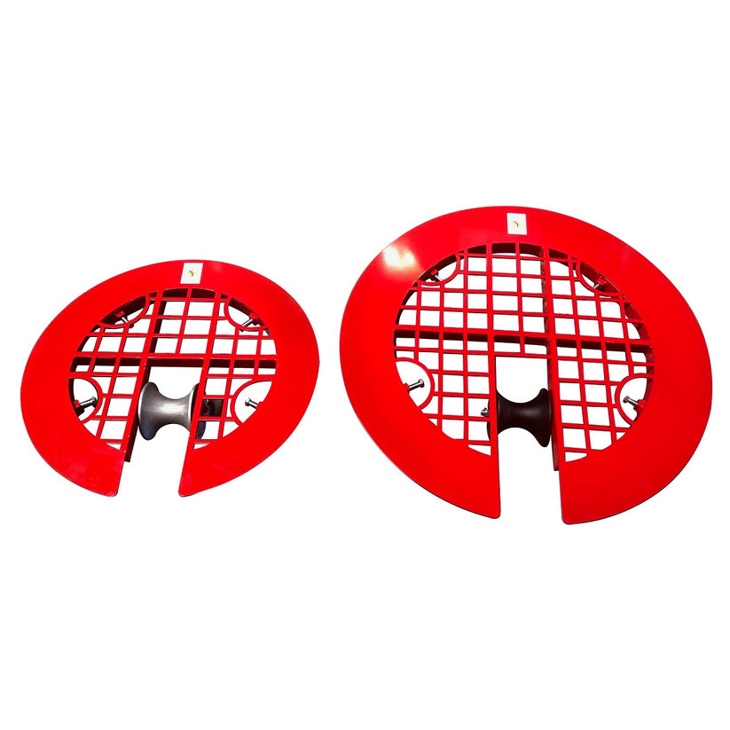 Aluminum Manhole Safety Roller Grill & Hose Guide | Sewer Jetting Hose ...