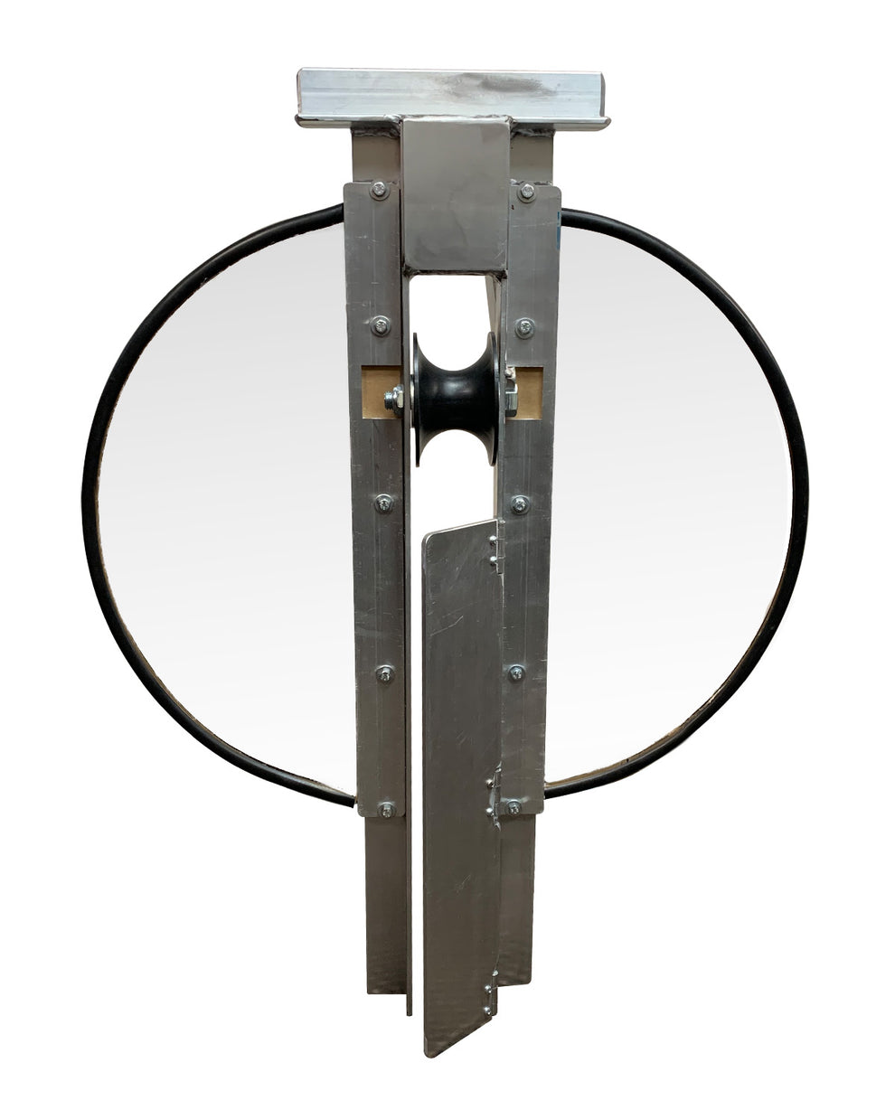 Anti-Splash Top Manhole Roller Hose Guide for 36'' Manholes | Sewer ...